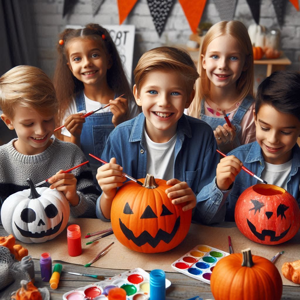Painting Pumpkin Ideas: Learn how to paint a pumpkin for Halloween